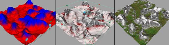 Texturing tutorials: Texturing a terrain