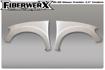 NISMO Stuff: Fiberwerx New Frontier Fiberglass Front Fenders!!