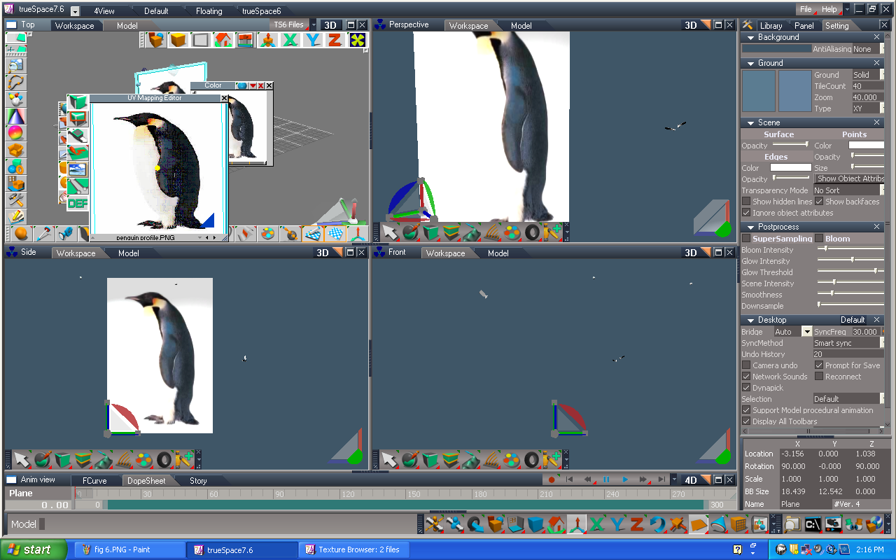 A Warm Welcome to Blender and Truespace Lovers!: Modeling a Penguin in ...