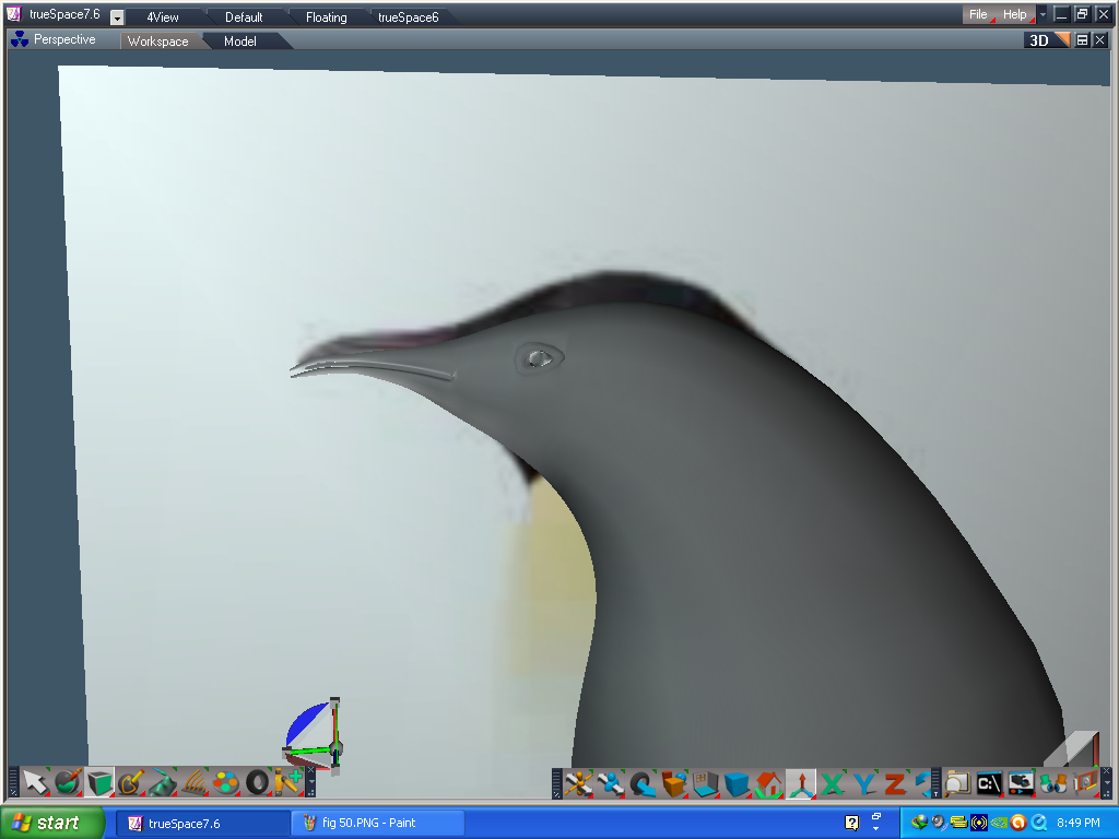 A Warm Welcome to Blender and Truespace Lovers!: Modeling a Penguin in ...