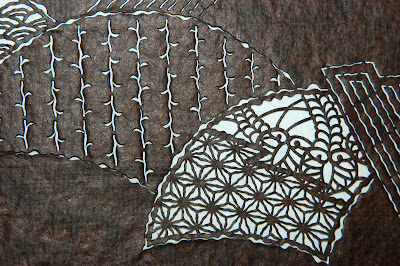 Ise-Katagami - A Personal Collection: Katagami 0073