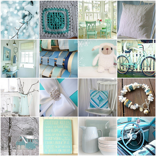 Mama of Many - The Williams Family: Aqua and White Flickr Favs Friday ...