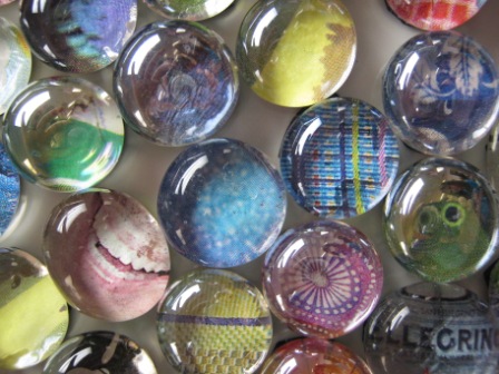 Art for Grown Ups: "Squishy" Marble Magnets
