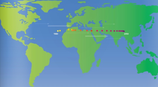 Visualizing the World's Shifting Economic Centre | International ...