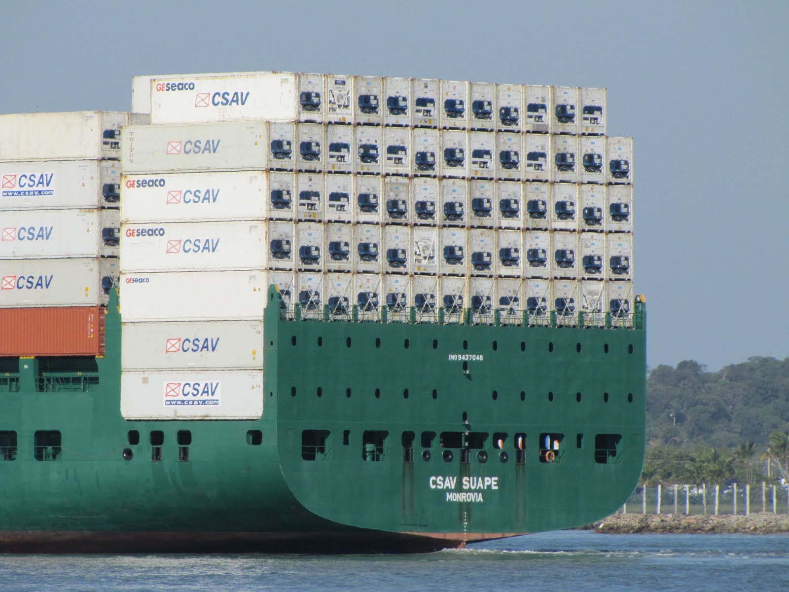 Navios em Santos: CSAV Suape