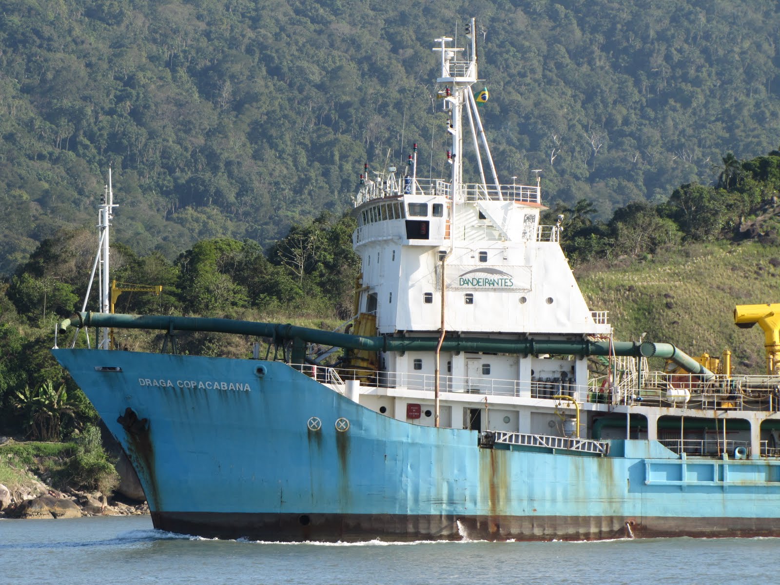 Navios em Santos: 09/13/10