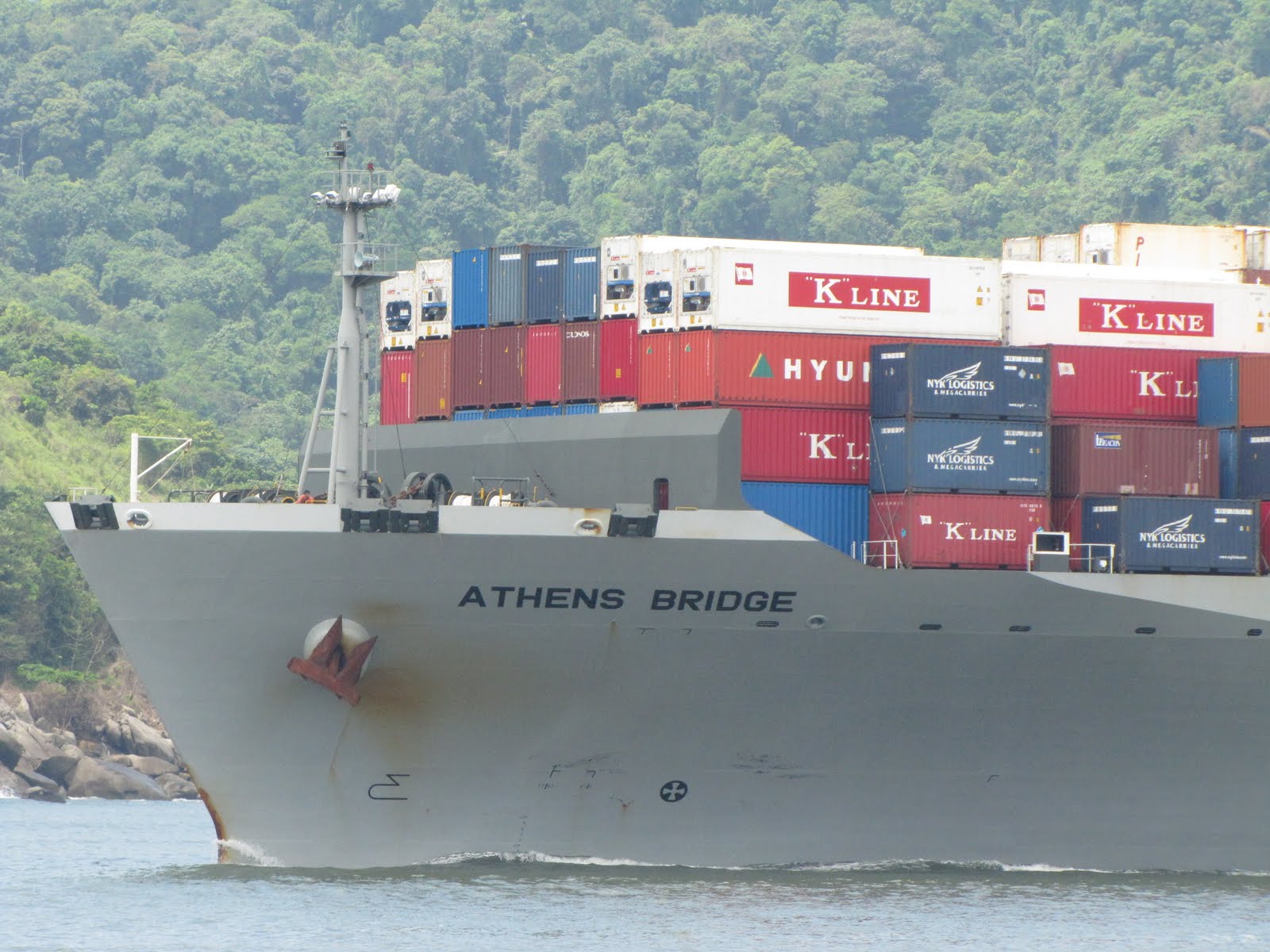 Navios em Santos: Athens Bridge