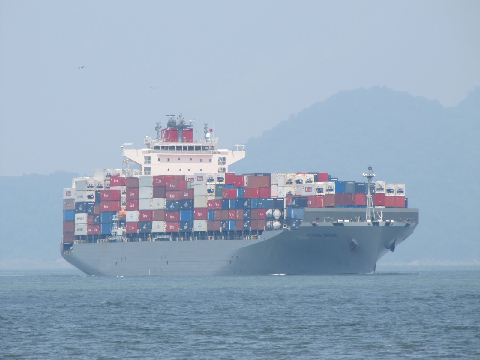 Navios em Santos: Athens Bridge