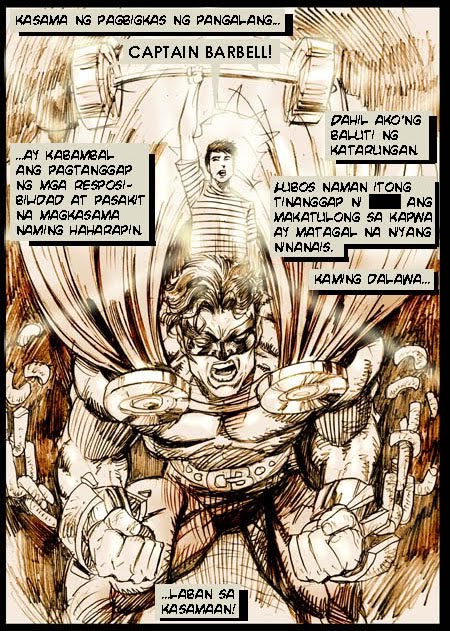 Pinoy Superheroes Universe: The TRUTH About CAPTAIN BARBELL