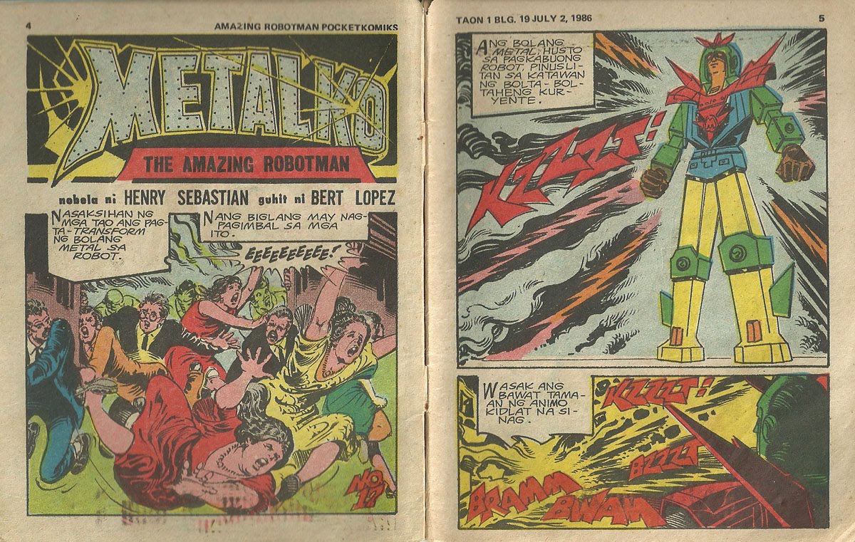 Pinoy Superheroes Universe: METALKO The Amazing Robotman