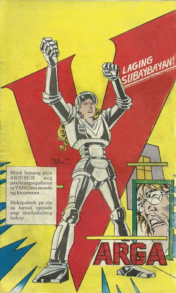 Pinoy Superheroes Universe: VARGA The Amazing Iron Lady