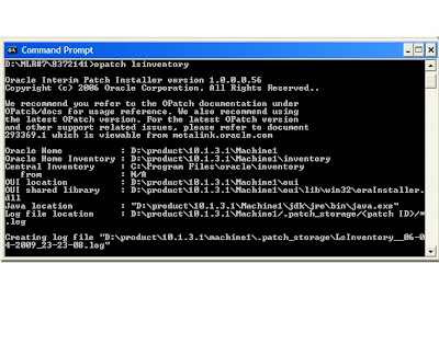 Learning SOA: How to apply MLR ,OPATCH related issue