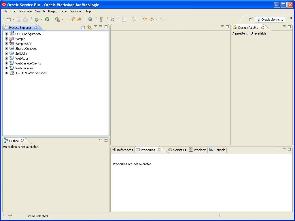 Learning SOA: Working with Oracle Workshop for weblogic-Calling a simple synchronous process
