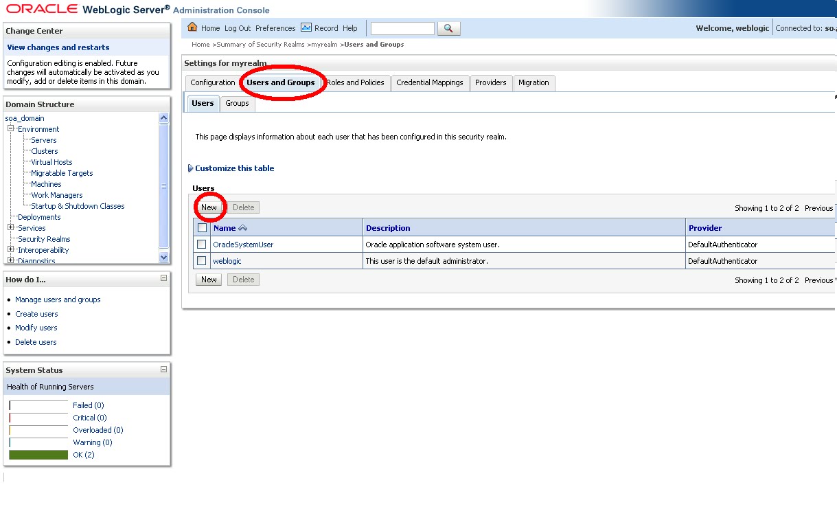 Learning Soa How To Give Read Only Roles To A User In Soa Suite
