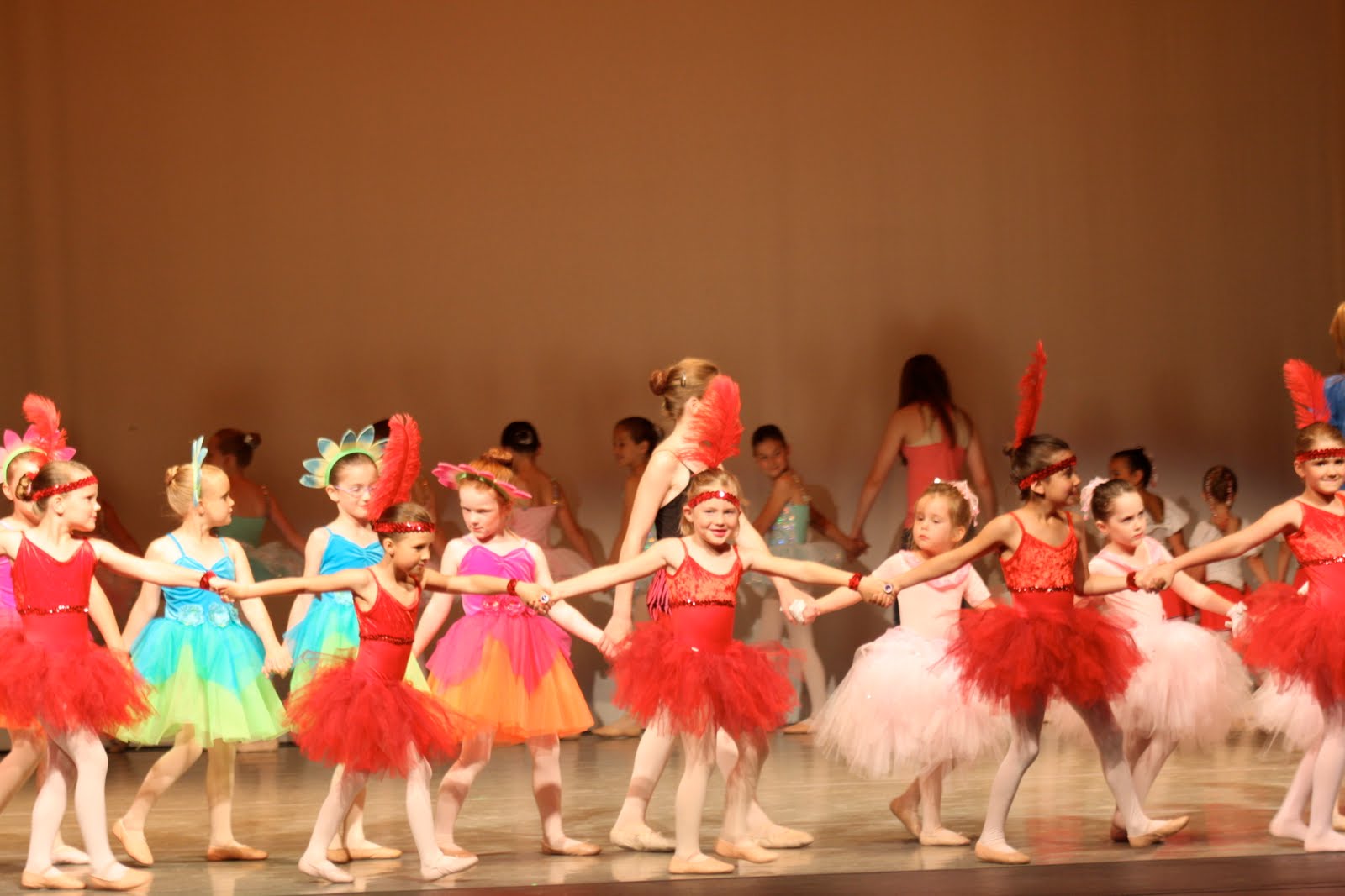 Mom Of 4 Little Blessings: The Girls On Stage