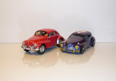 Garage de poche Jipé: 4cv Custom