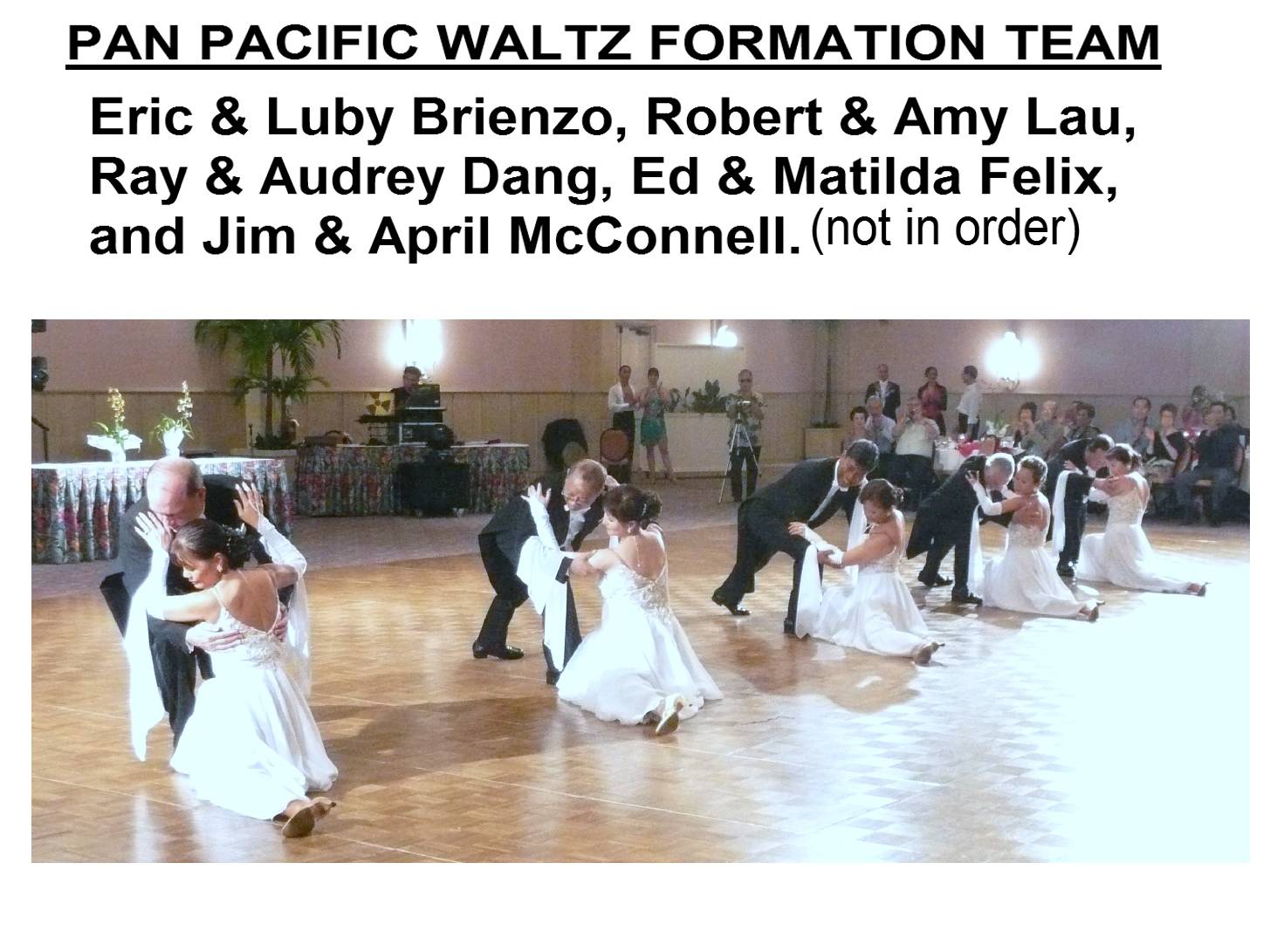 The Dance Connection: Pan Pacific Ballroom Dance Society 36th Inaugural ...