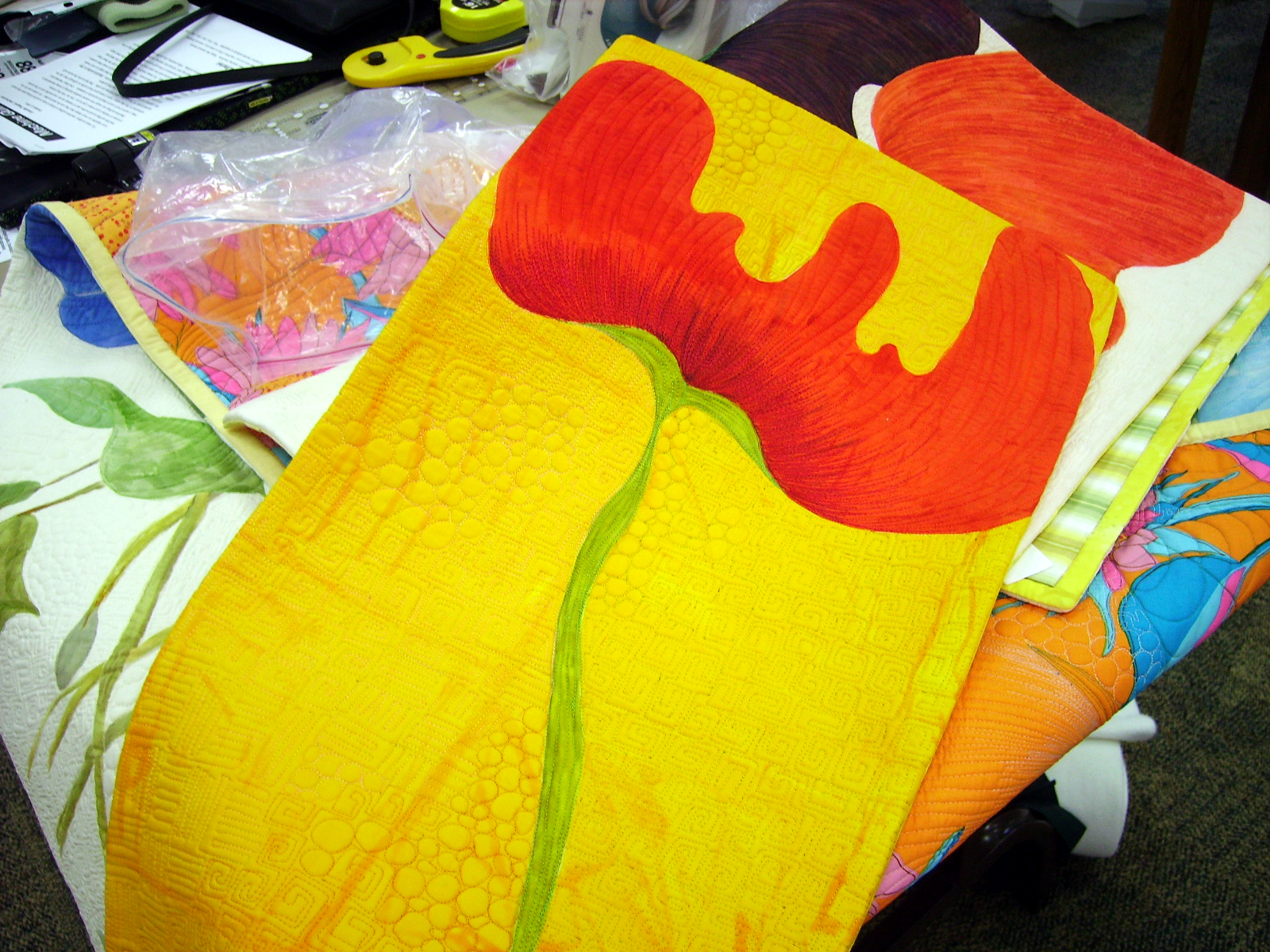 Juanita Yeager Machine Quilting Workshop ~ Inspire. Educate. Give.
