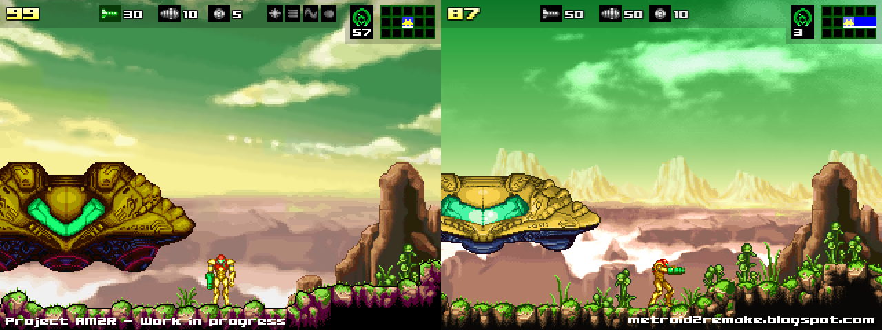 Metroid Zero Mission Sprites