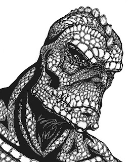 Tim Johnson Art Blog: Lizardman
