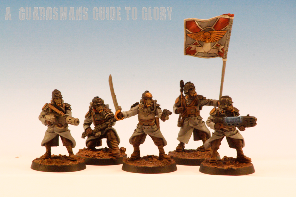 A Guardsman's Guide to Glory: Death Korps of Krieg Repaint: Platoon 1 ...