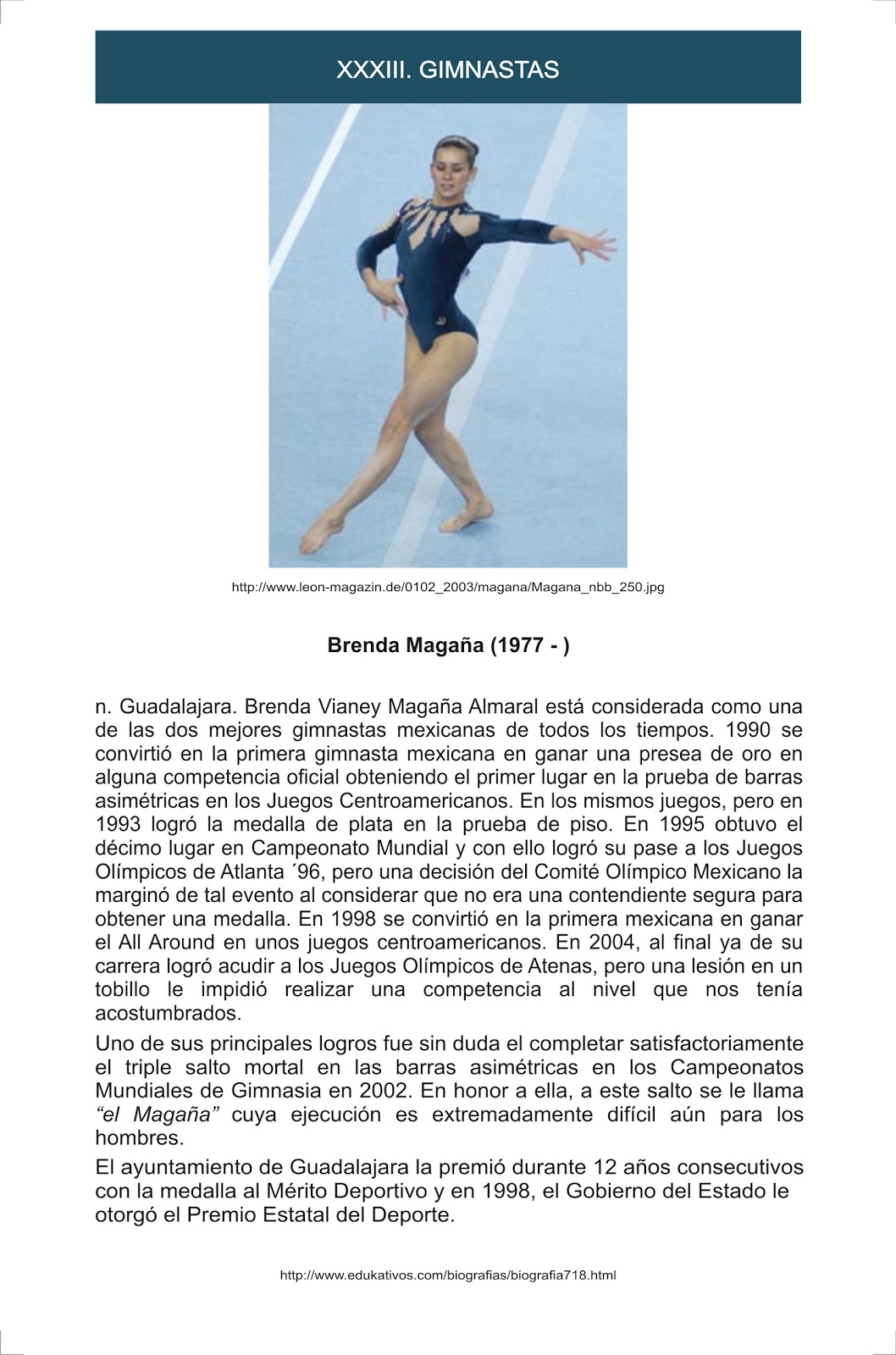 DE JALISCO PARA EL MUNDO: Brenda Magaña, gimnasta que logró la hazaña ...