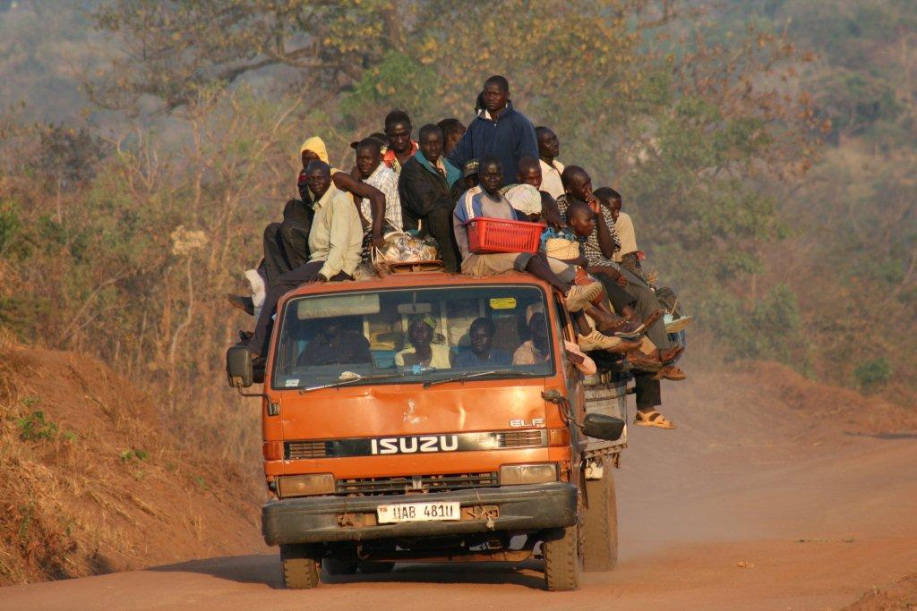 In the Pearl of Africa: Ugandan Roads