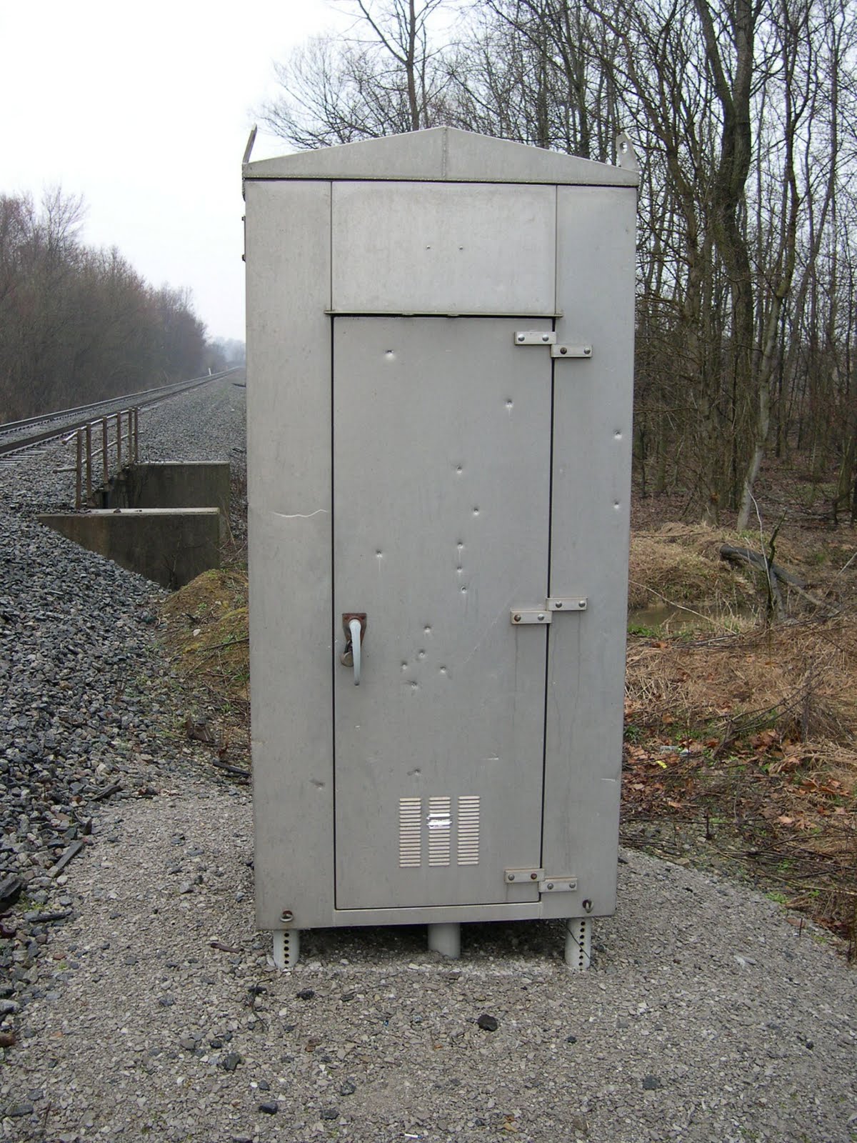 Photos from a railroad signal maintainer