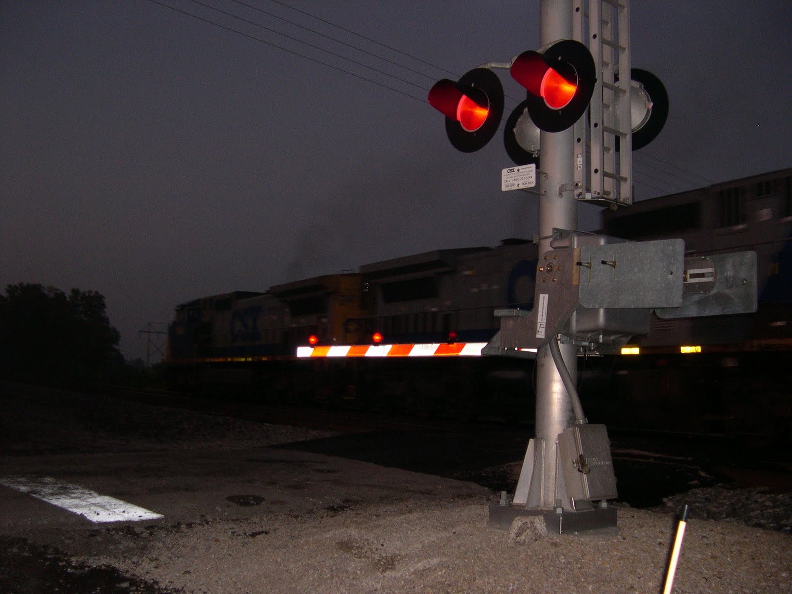 Photos from a railroad signal maintainer