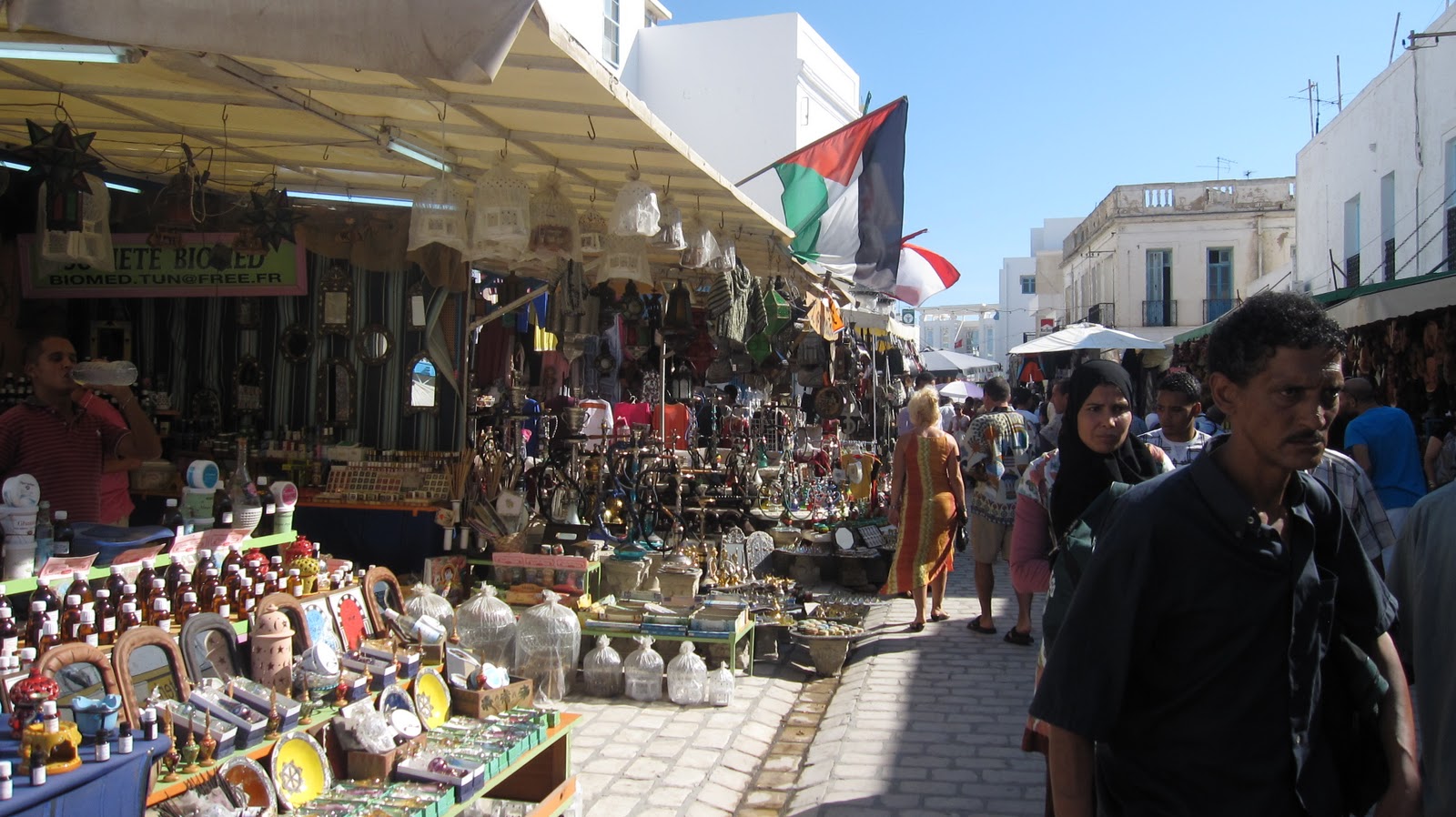 Le marché et la médina de Nabeul, Tunisie du Nord