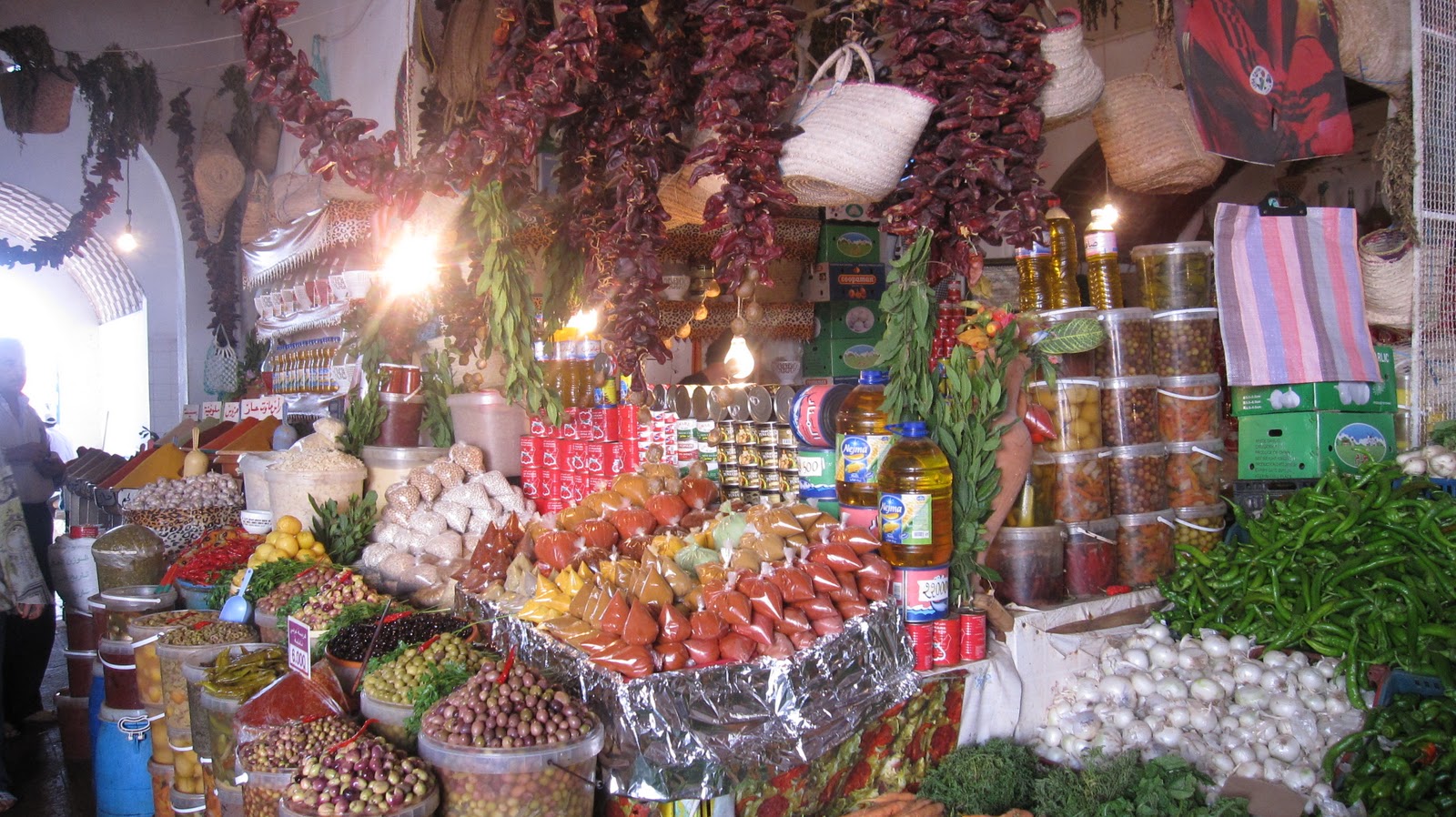 Le marché et la médina de Nabeul, Tunisie du Nord