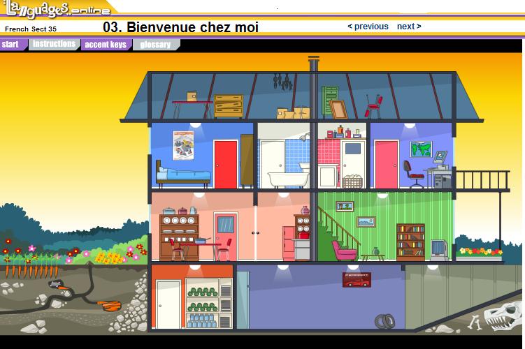 Clase de frances: VOCABULAIRE: LA MAISON