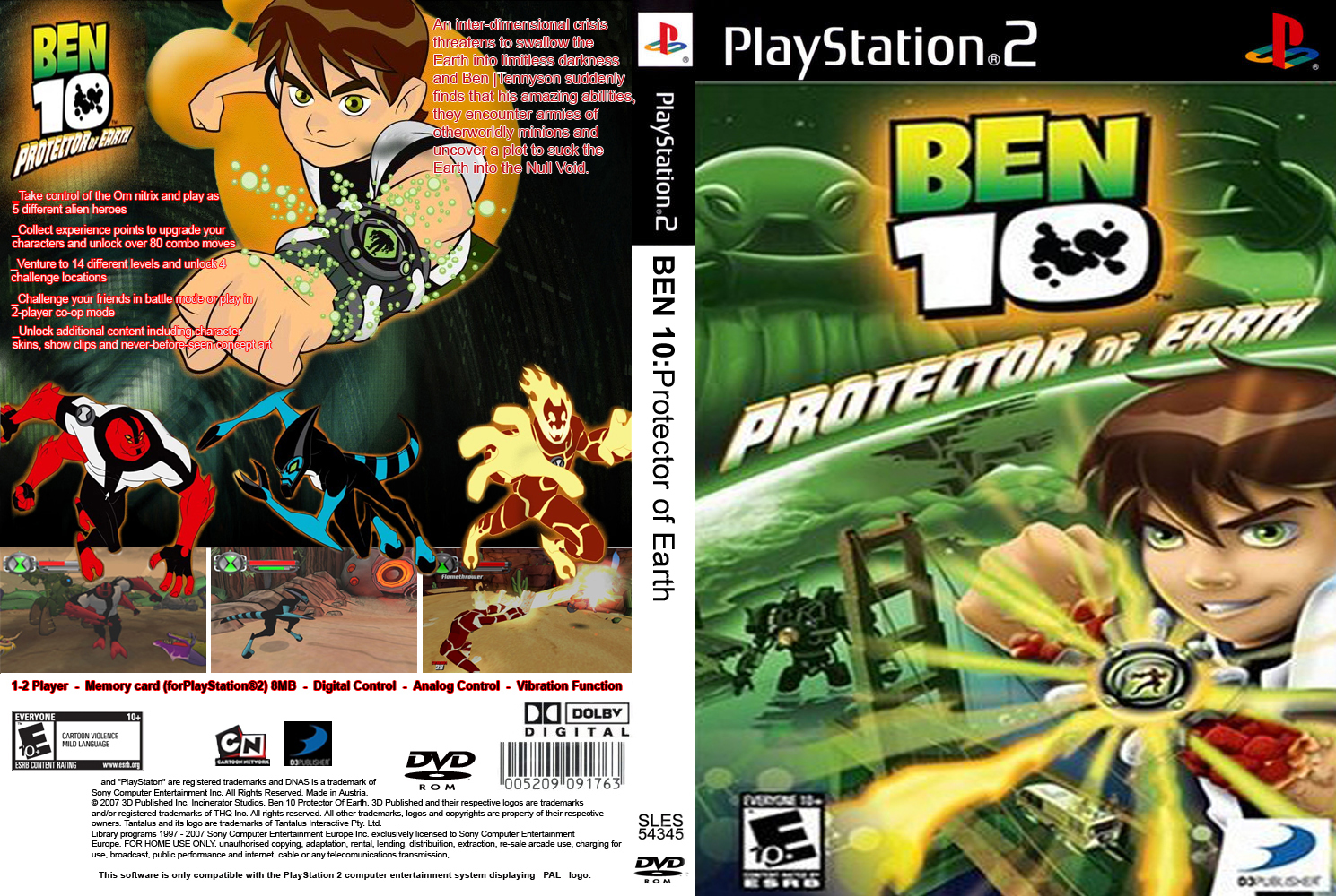 DC Capas: Ben 10 - Protector Of Earth