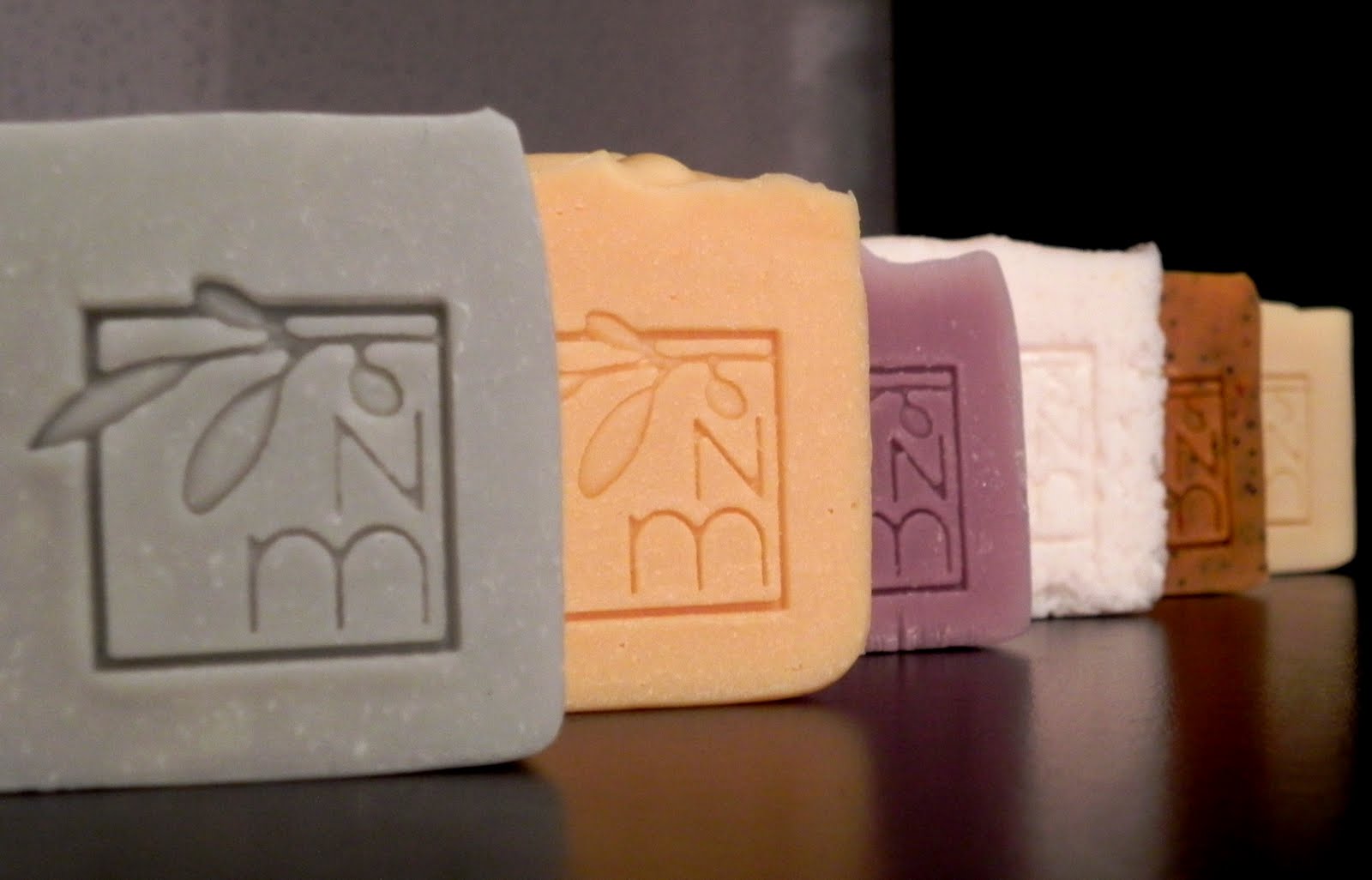 Jenora Soaps: Colours - Stamped Soaps