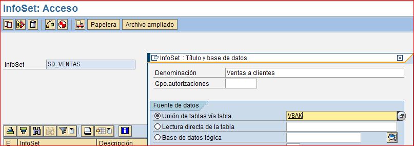 Query SAP (II): infosets | Blog de SAP
