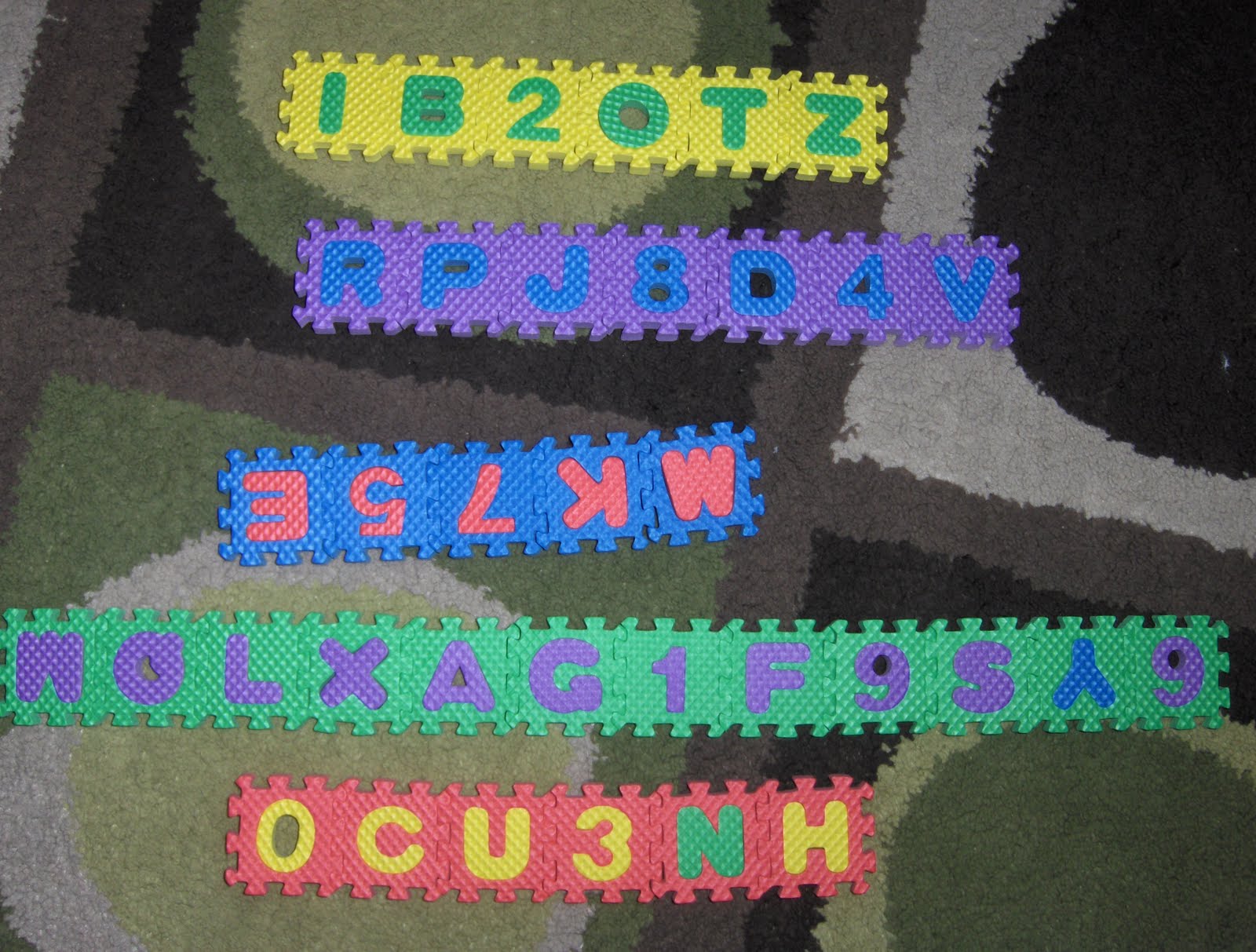 The Activity Mom - Small ABC Foam Tiles - The Activity Mom