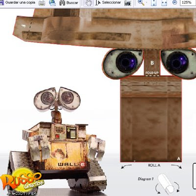 El Rincon del Teacher: Paper craft de Wall-e