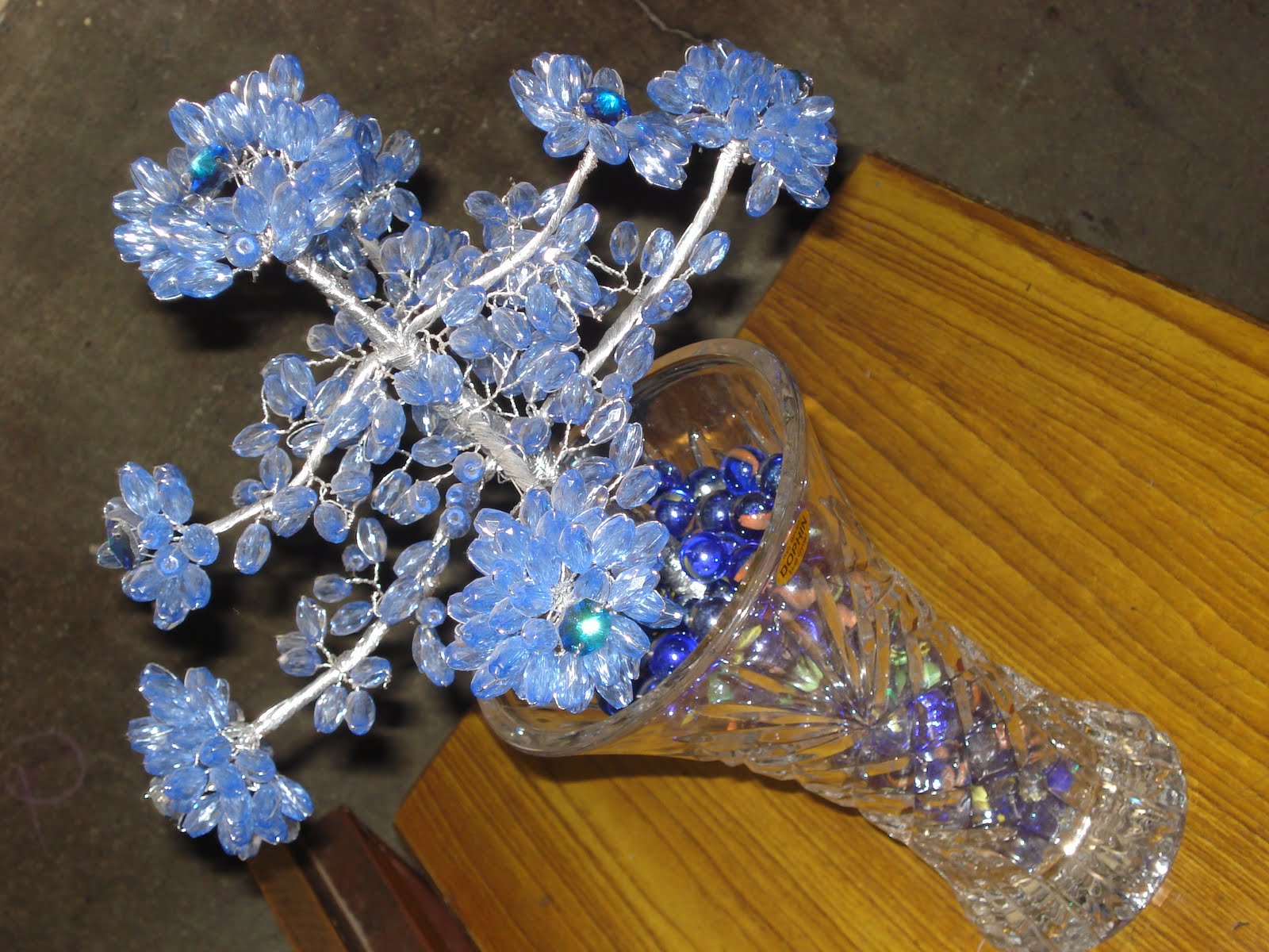 Flower Arrangements: Crystal Tree
