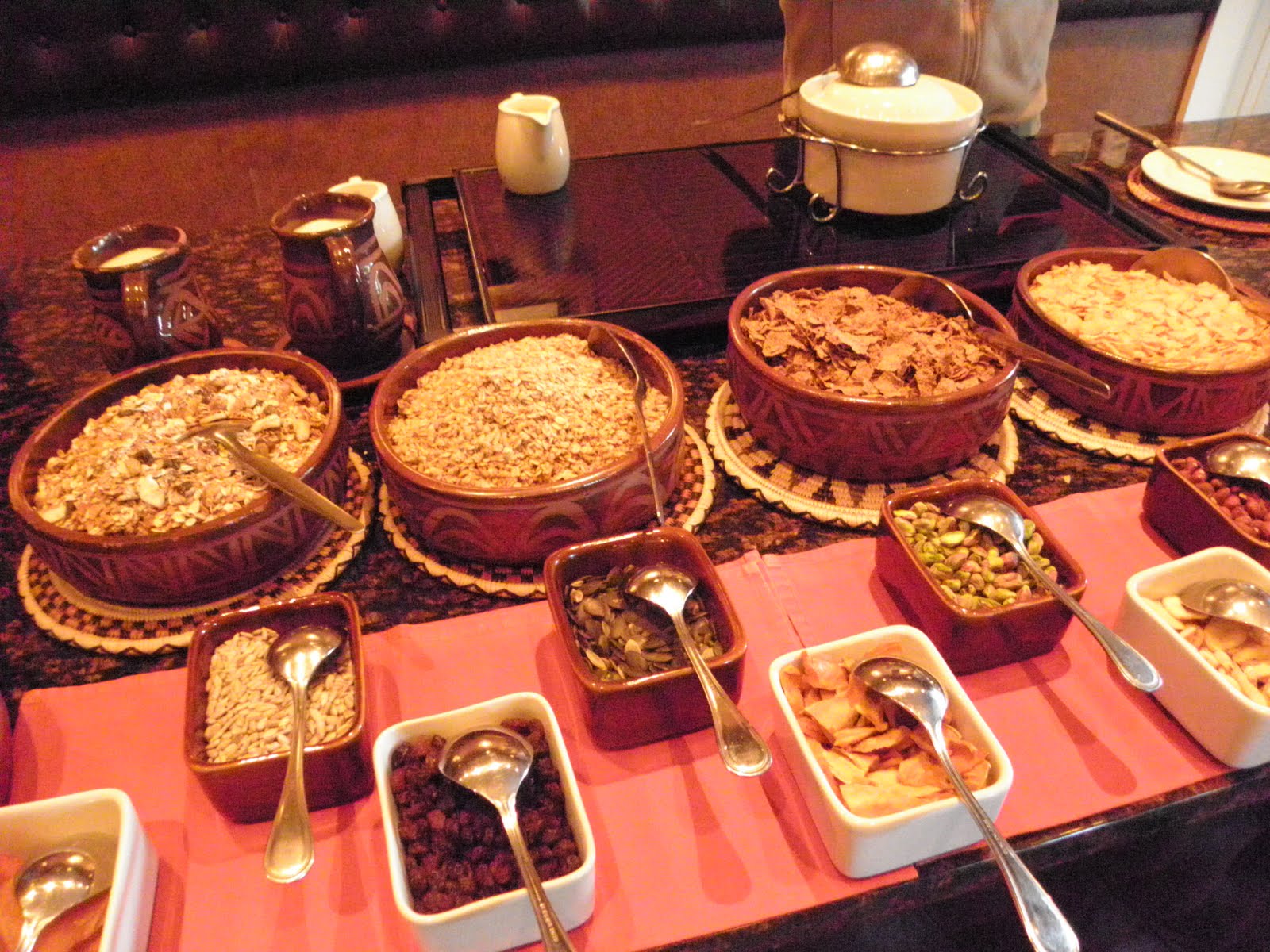 A Breath of Fresh Air: Boma dining.......African food