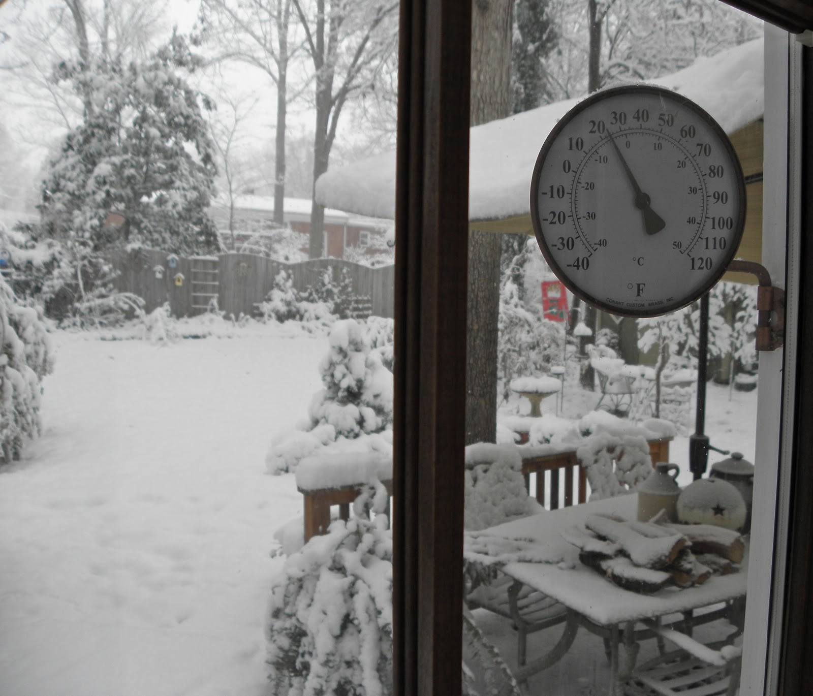 A Breath of Fresh Air: Baby it's cold outside...........