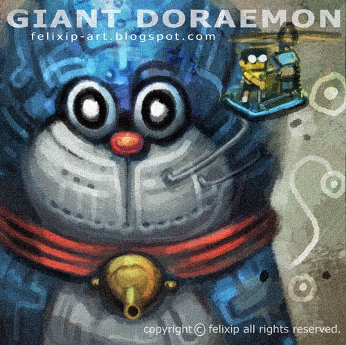 felix ip 。art: The Giant Doraemon