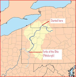 French And Indian War: 1749 - Claiming The Forks of the Ohio for France