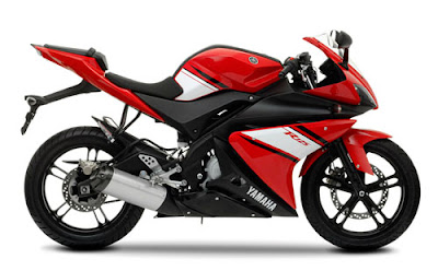 all about motorcycle: Yamaha R125 bike picture with all available colors