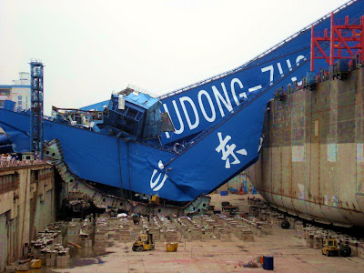 Construction accidents: Crane Collapse Kills 36 in Shanghai Shipyard