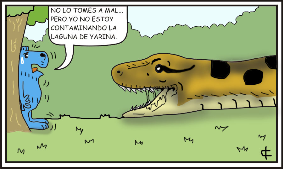 El Ronsoco Azul: Yacumama vengativa