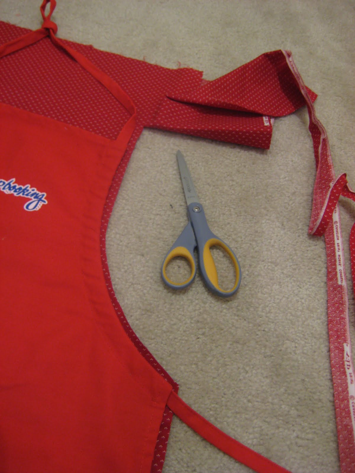 leaf and letter handmade: i made my first apron!