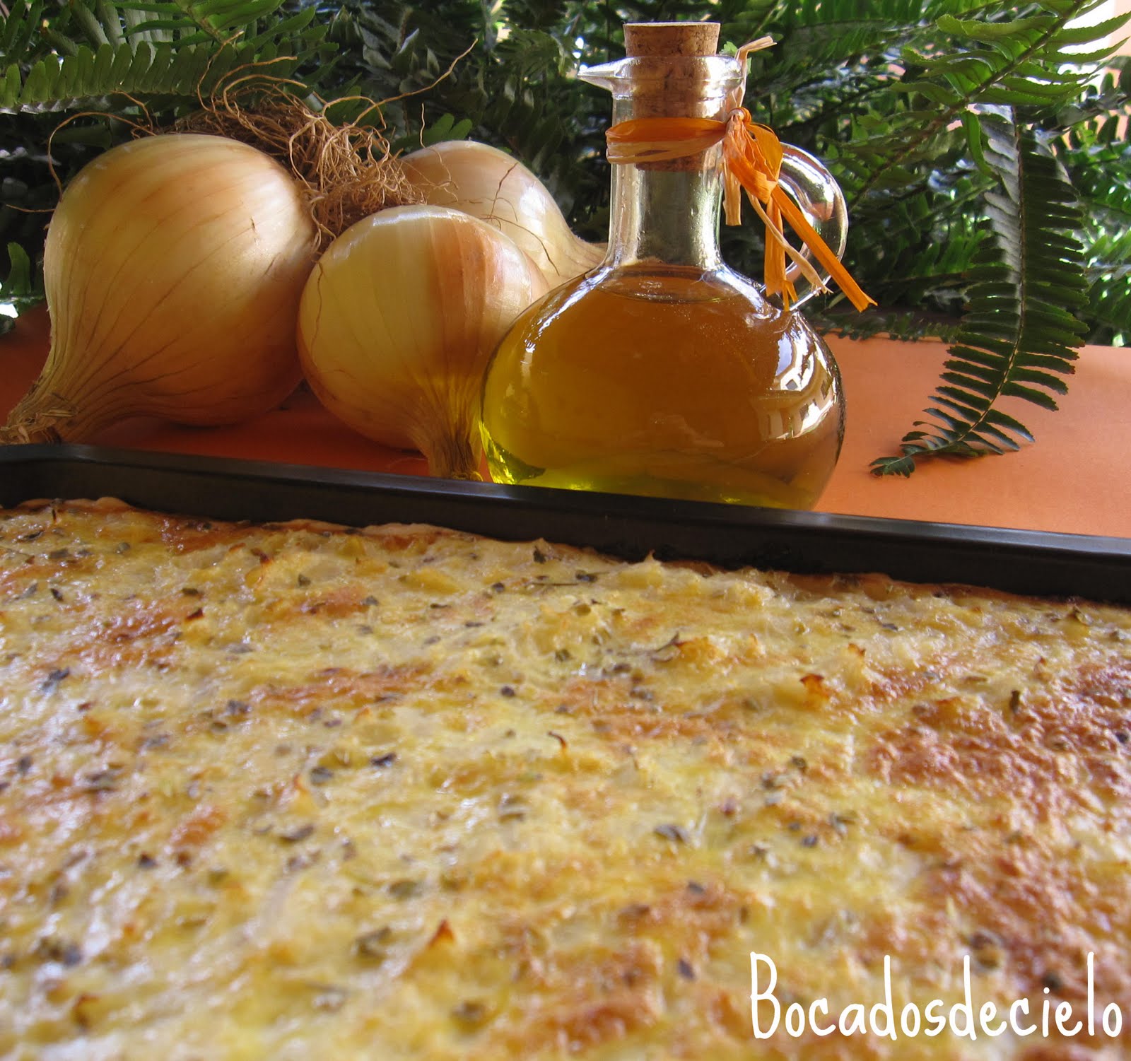 Coca de cebolla