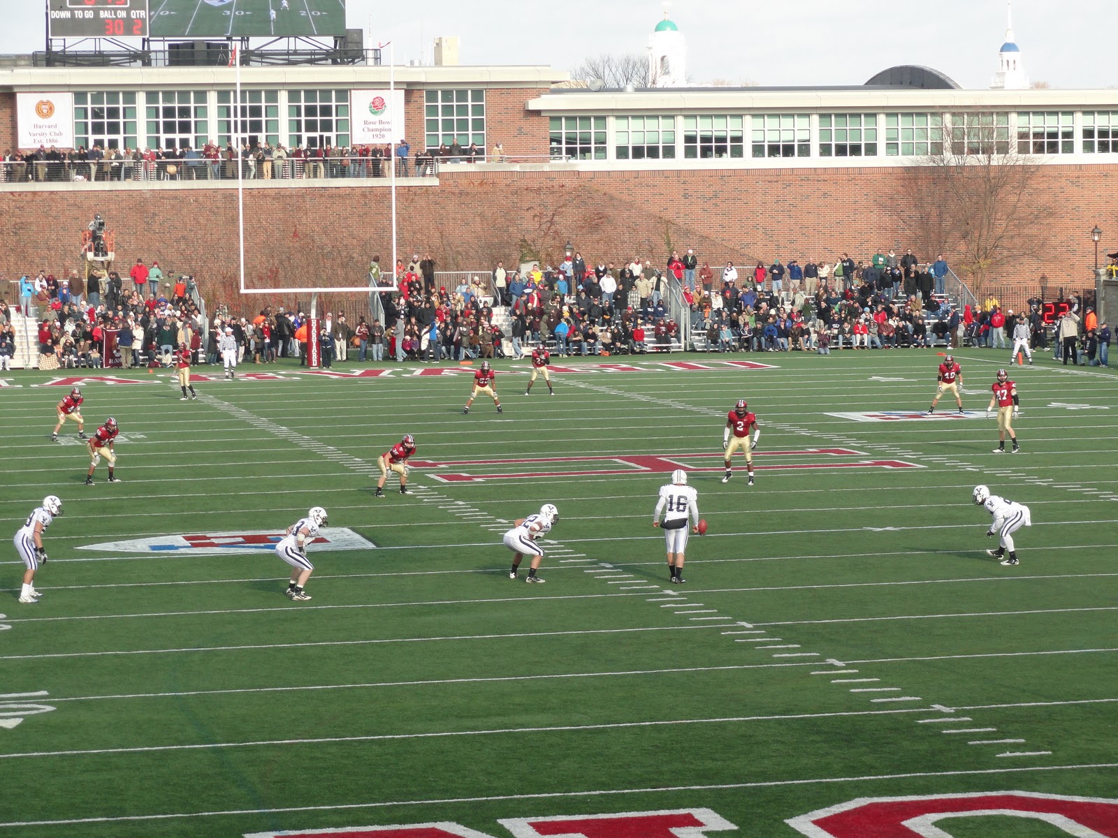 Six Saturday's and a Sunday: Harvard vs Yale - "The Game"