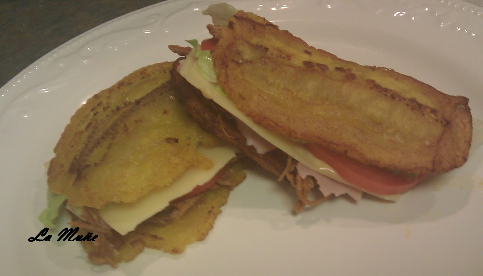 Cooking with La Muñe: Patacones Venezolanos / Patacon Sandwich