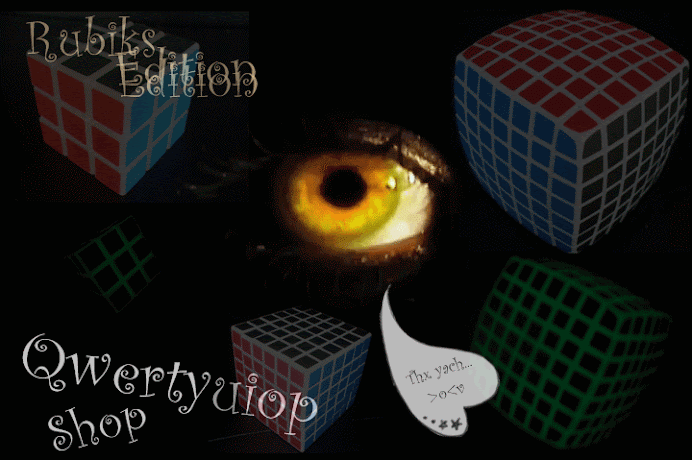 Qwertyuiop Cube Shop